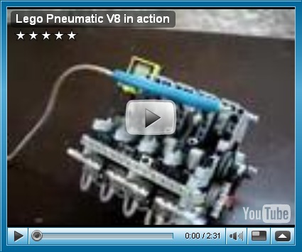 Il Potere Della Fantasia: Lego Technic. Motore Lego pneumatico 8 ...